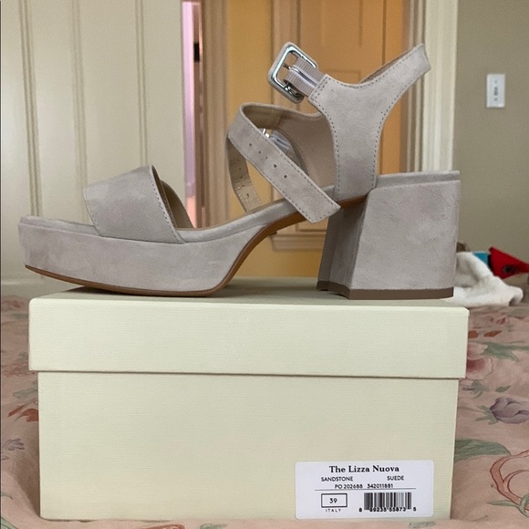 M. Gemi | Shoes | M Gemi Sandstone Suede Platform Heels | Poshmark